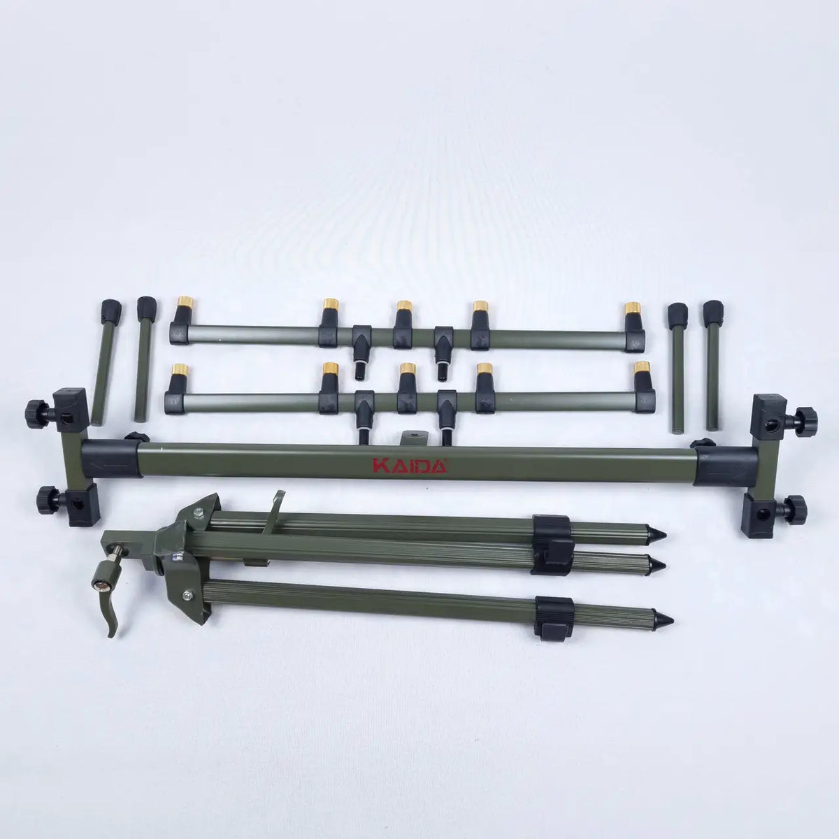 Kaida A28-3 Rod Pod Tripod for 5 Fishing Rods A28-3– Fish On Tackle Store