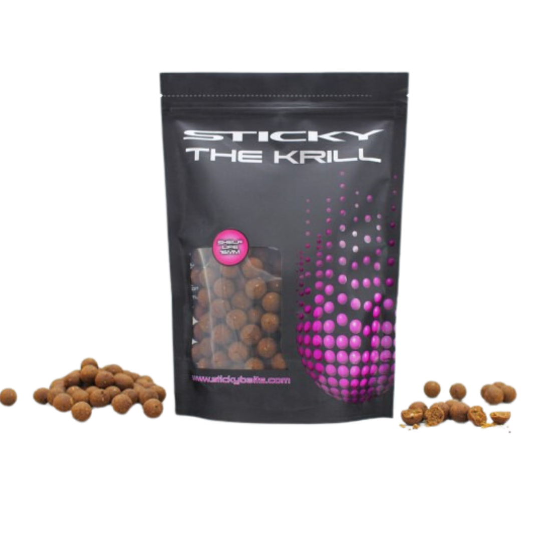 16mm The Krill Boilies 1 Kg - Sticky Baits | Fish On Tackle Store