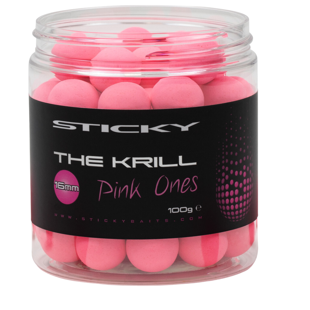 Sticky Baits Pop-Ups The Krill 16MM Pink Ones | Fish On Tackle Store