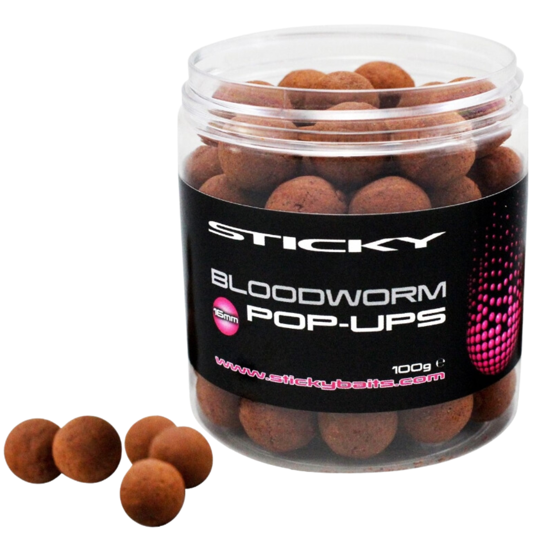 Sticky Baits Pop-Ups Bloodworm 12MM– Fish On Tackle Store
