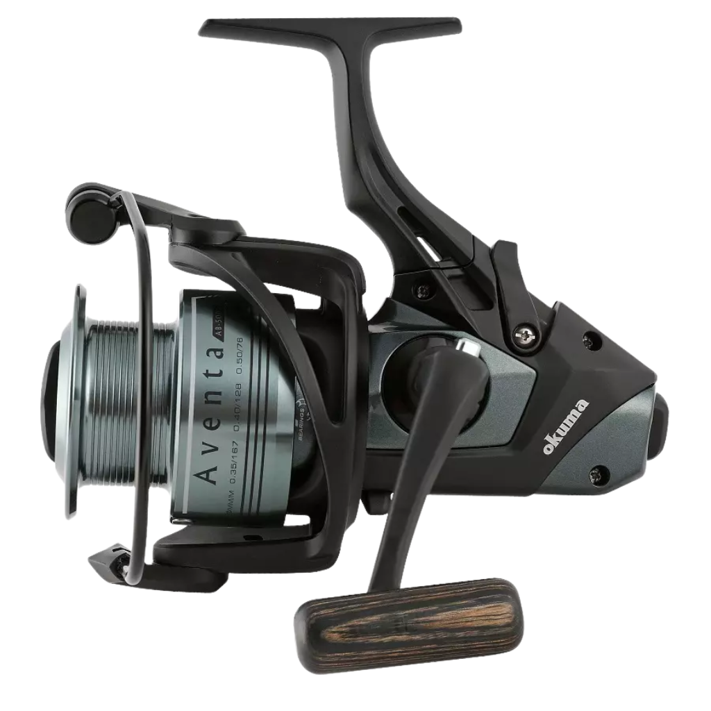 Okuma Aventa AB-5000 7B Baitrunner Reel | Fish On Tackle Store