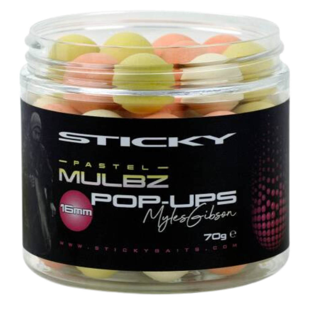 Sticky Baits Pop Ups Mulbz Pastel 12mm– Fish On Tackle Store