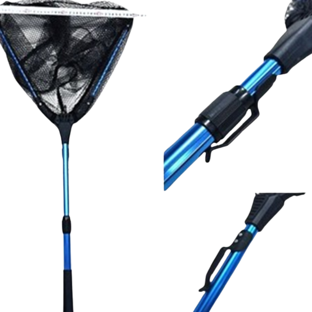 Kaida Extendable Foldway Landing Net Small KH84– Fish On Tackle Store