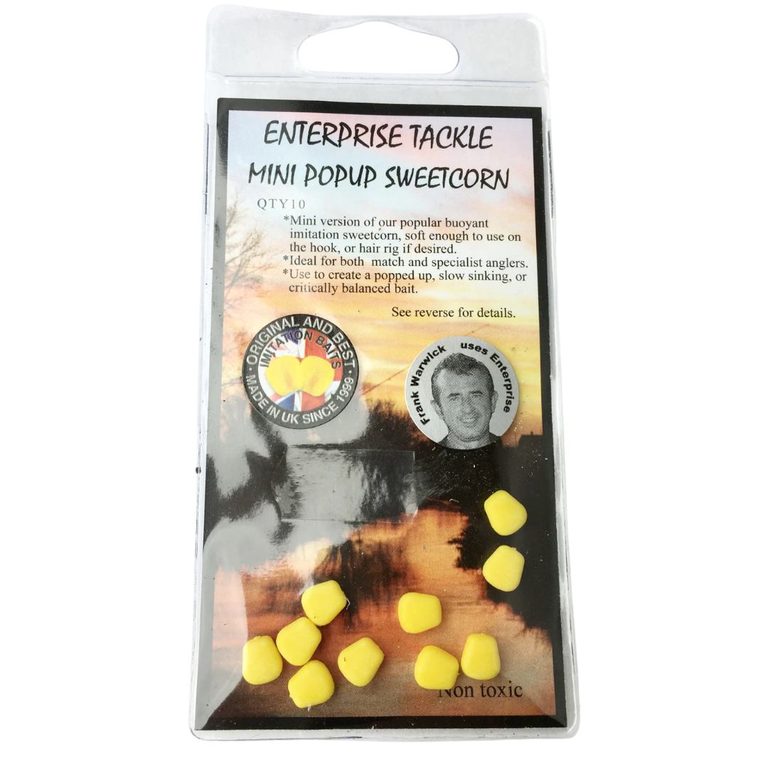 Enterprise Artificial Mini Pop Up Sweetcorn Yellow | Fish On Tackle Store
