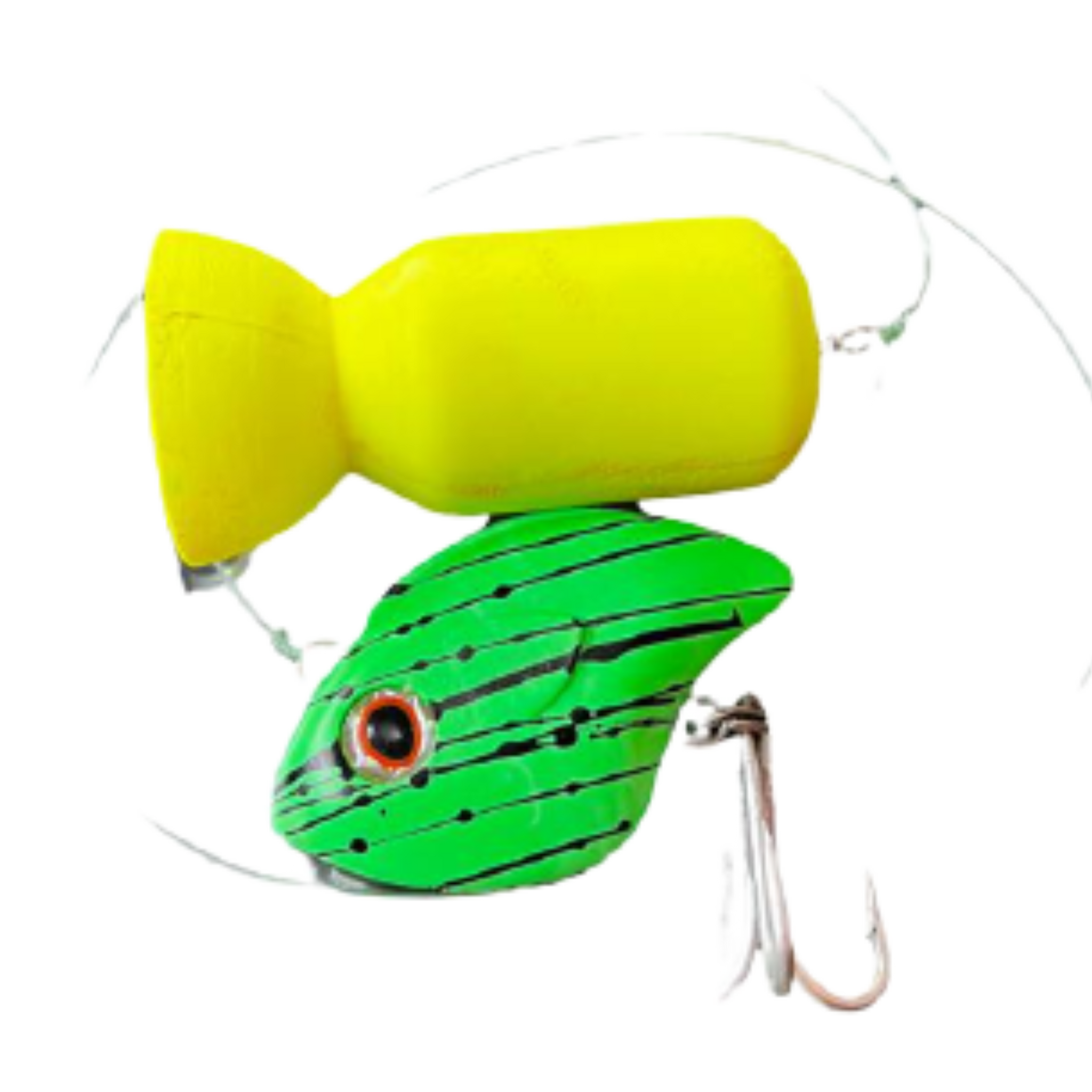 Catfish Popper UV Complete Rig Large | Fish On Tackle Store