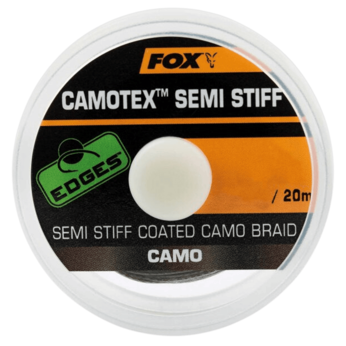 Fox Camotex Semi Stiff Coated Camo Braid 25lb 20m– Fish On Tackle Store