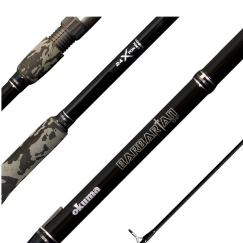 Okuma Barbarian Black Carp Rod 10ft 2pc BN-S-1002– Fish On Tackle Store